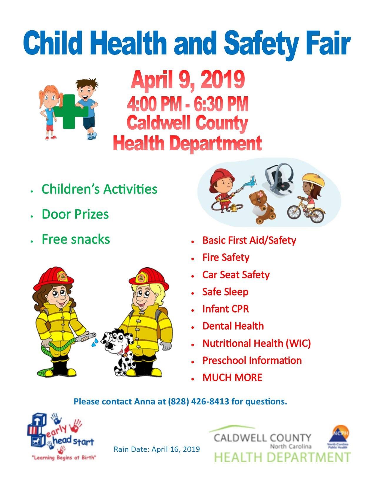2019 Child Health and Safety Fair – Caldwell Journal