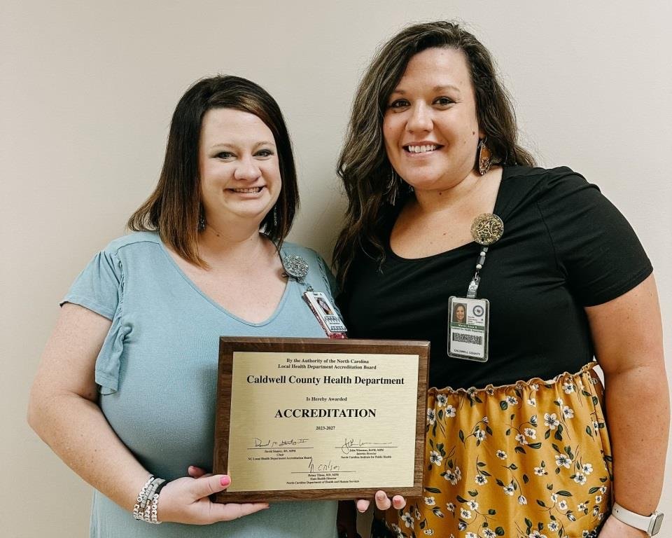Caldwell County Health Department Awarded Reaccreditation – Caldwell ...