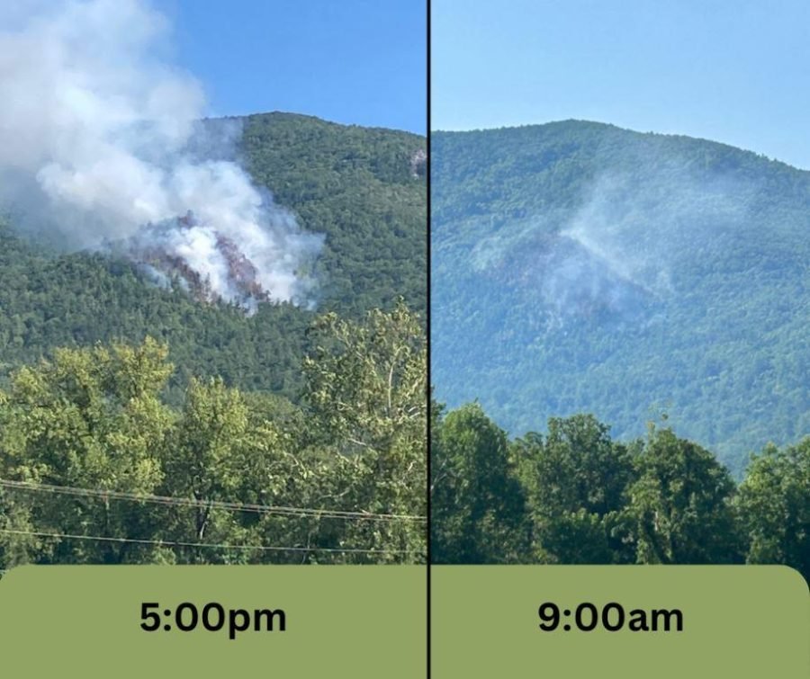 Dobson Knob #2 Fire grows to 10 acres – Caldwell Journal